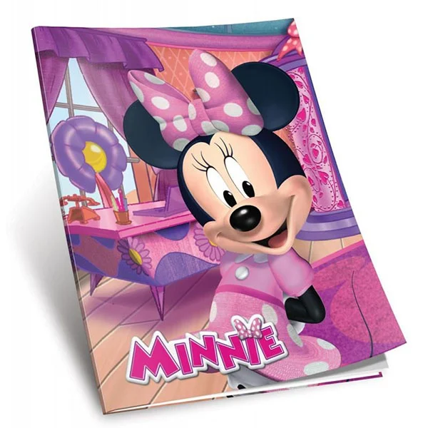 Sveska Disney Minnie pink A4 meki povez na kocke 52453k
