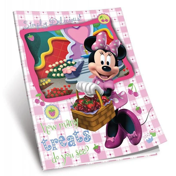 Sveska Disney Minnie Treats A4 meki povez na kocke 52453k