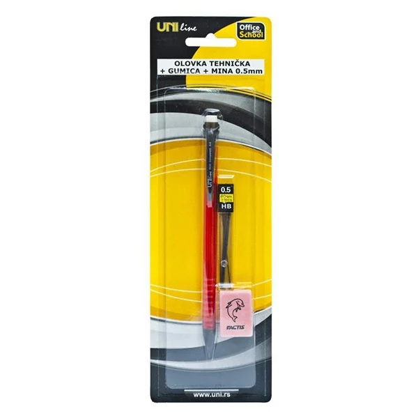 Tehnička olovka sa 0,5 mina Blister Uni Line 57478