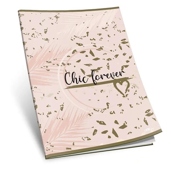 Sveska Chic Forever 2 A4 meki povez na linije UNL-0748l