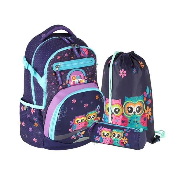 Anatomska torba set 3u1 Owl Zero TTS 408680