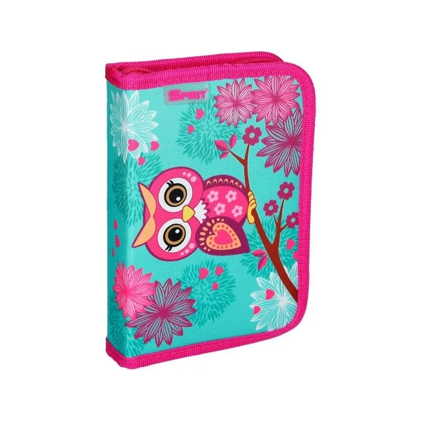 Pernica Spirit Owl Turquise 1 zip puna TTS 406012