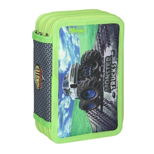 Pernica Spirit Monster Truck zelena 3 zipa puna TTS 406038