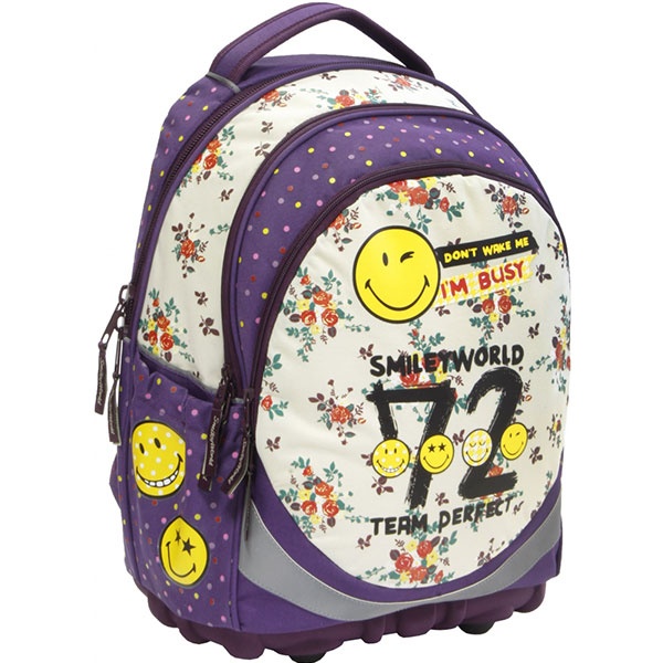 Anatomska torba za školu Smiley ergonomic girl 52542