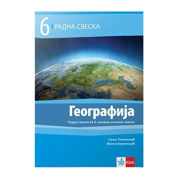 Geografija 6, radna sveska, KLETT