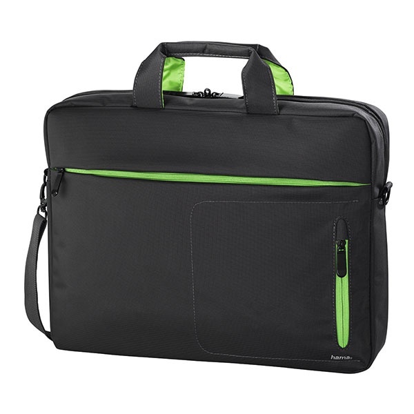 Torba za laptop Marseille HAMA 17.3 crno-zelena 101285