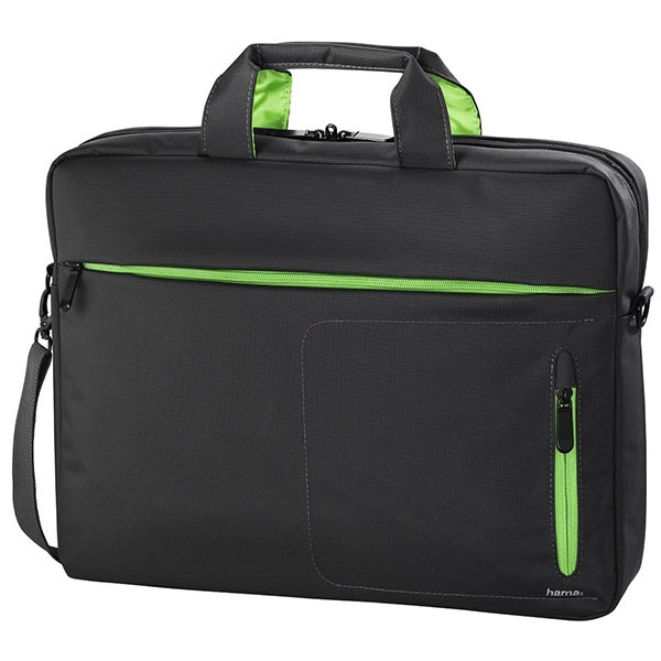 Torba za laptop Marseille HAMA 15.6 crno-zelena 101284