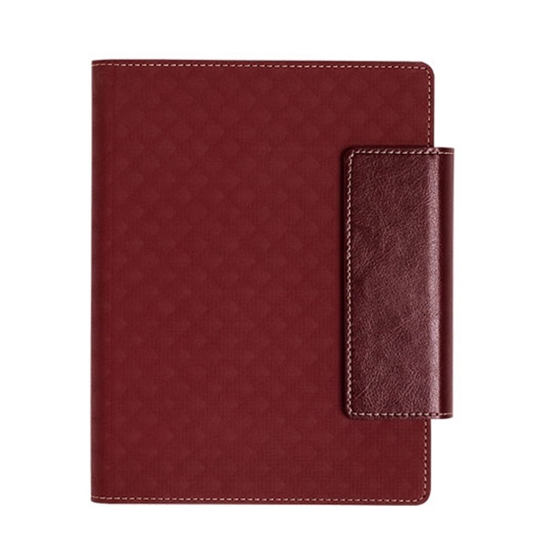 Agenda sa magnetnim preklopom A5 bordo Diamond 107.907.24