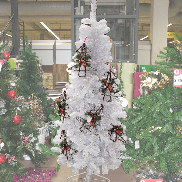Novogodišnja jelka Tree classics bela 185cm 760072