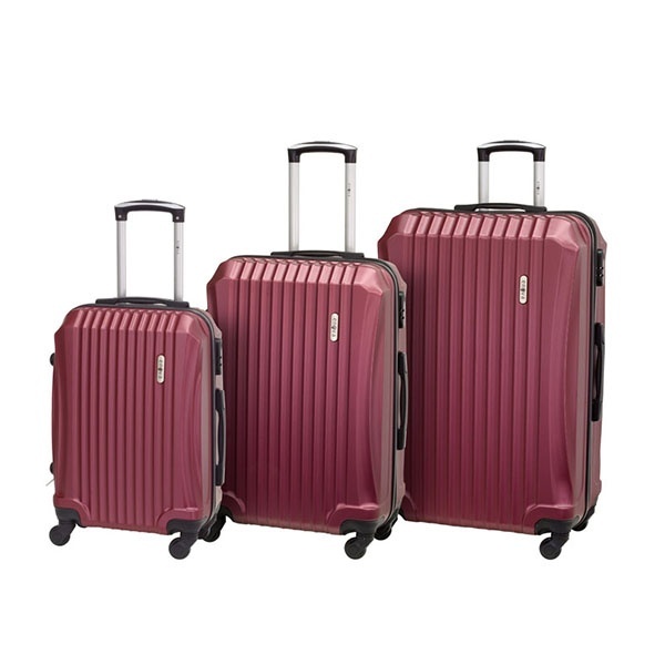 Set kofera 3/1 Enova 51424024 Sevilla Burgundy 514.240.24