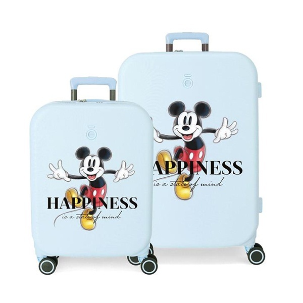 Set kofera Mickey 100 Happiness 55/70cm 3669521 Disney 36.695.21