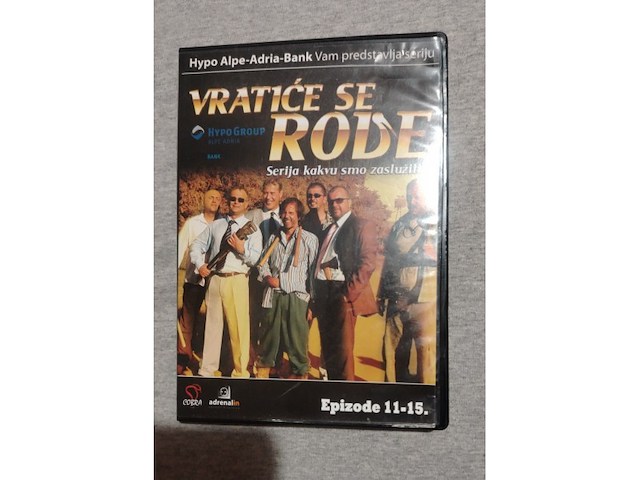 Vratice se rode-dvd 3-od 11 do 15 epizode