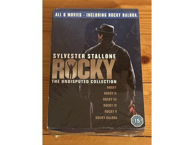 Rocky -Sylvester Stallone (All 6 Movies) Novo!