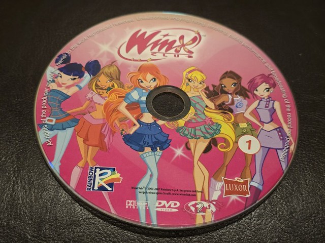 DVD Winx Club 1 Luxor