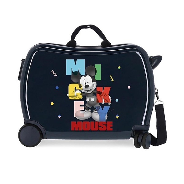 Dečiji kofer ABS sa 4 točkića 4479824 Mickey Party Disney 44.798.24