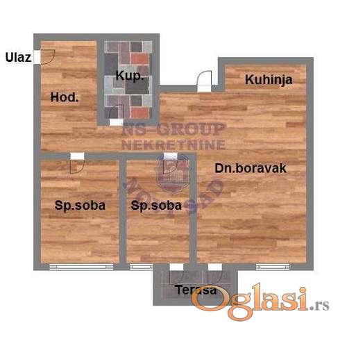 Dvoiposoban 57m2 Salajka
