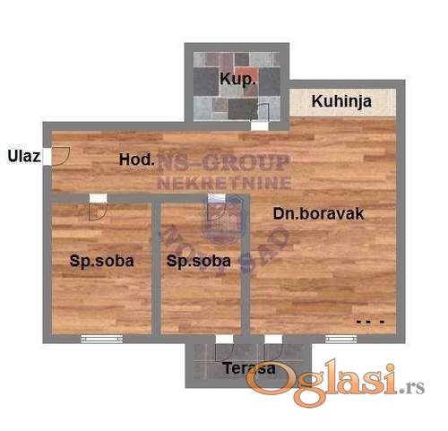 Dvoiposoban 54m2 Salajka