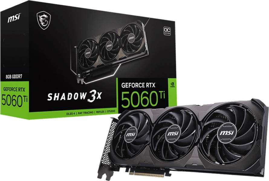 MSI GeForce RTX 5060 Ti 8G SHADOW 3X OC CLASSIC grafička karta