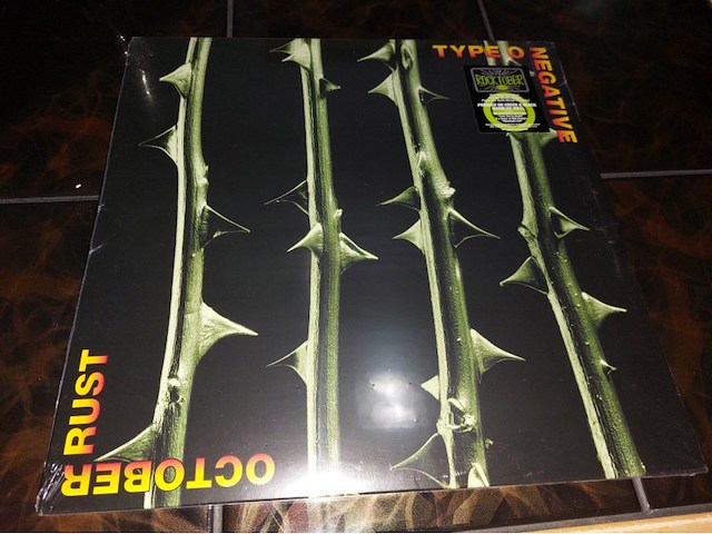 TYPE O NEGATIVE OCTOBER RUST 2 LP GREEN LIMITED EDITION