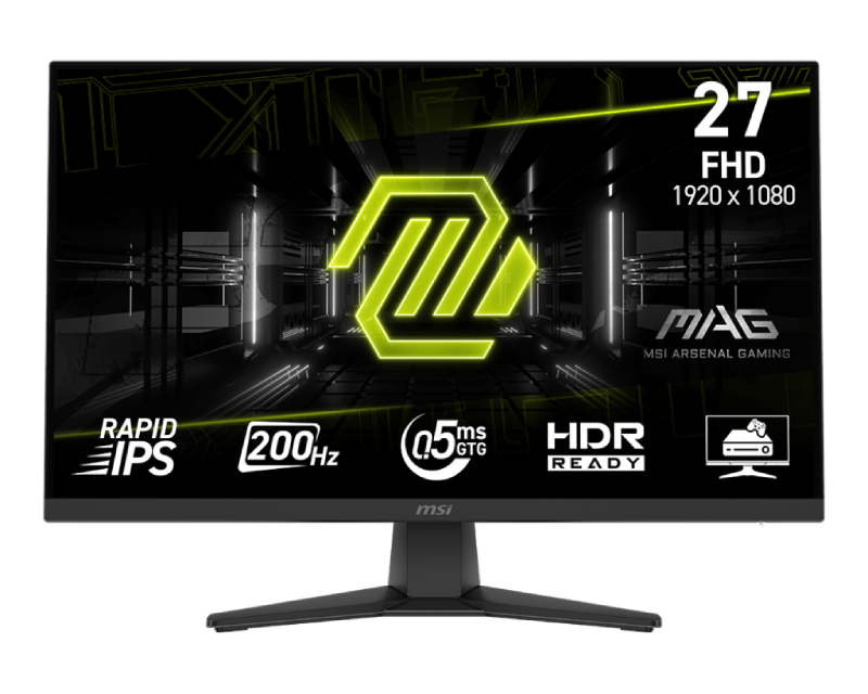 MSI 27 inča MAG 272F FHD 1920×1080 IPS 200Hz gaming monitor