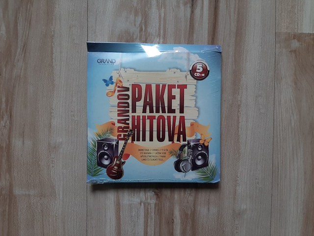 CD Grandov paket hitova (5× CD) (U celofanu)