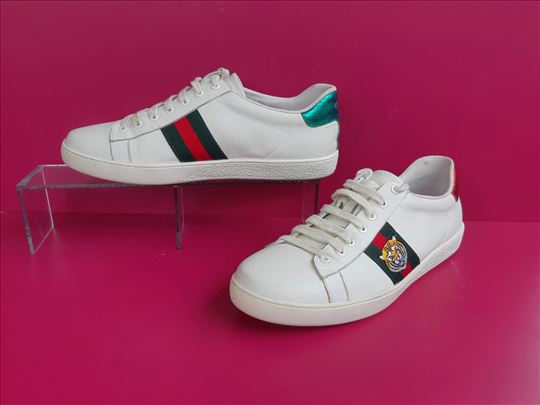 Gucci Ace Embroidered Tiger Italy prirodna koza 42