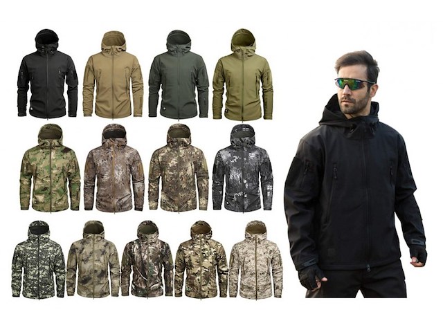 Jakna Vojna Taktička Softshell Army Outdoor M1 S-XXXL