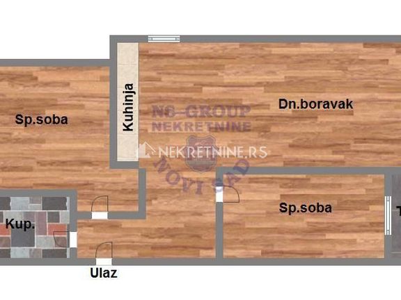 Trosoban - PDV u ceni - Telep