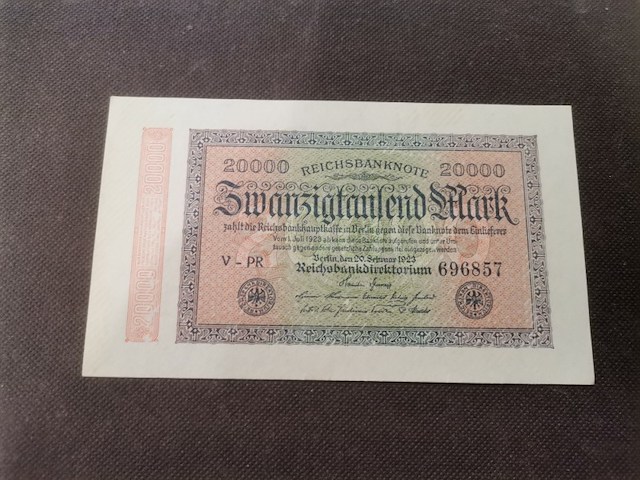GERMANY 20.000 MARK 1923 ( 7 )