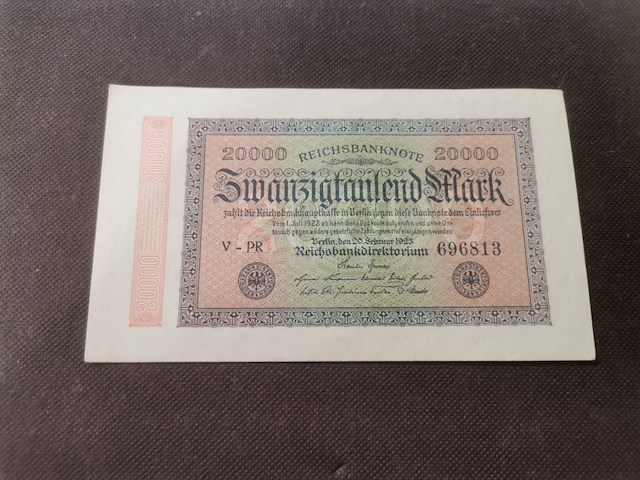 GERMANY 20.000 MARK 1923 ( 3 )
