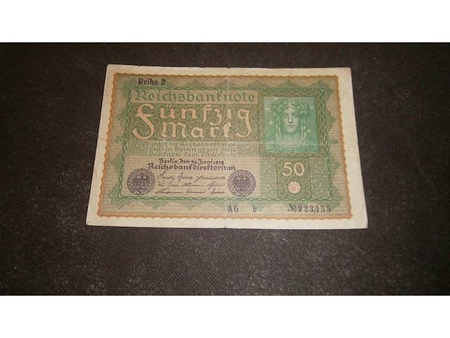 GERMANY 50 MARK 1919 ( 1 )