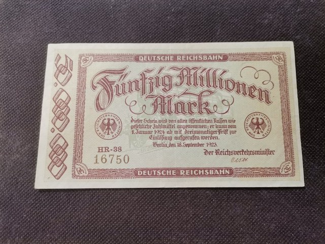 GERMANY 50.000.000 MARK 1923 ( 2 )