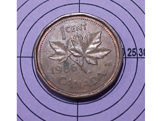 Kanada 1 cent 1986g km132
