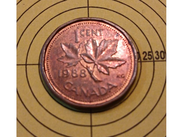 Kanada 1 cent 1988g km132