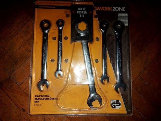 Workzone set viljustastih kljuceva sa krckalicom