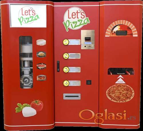 Prodajem Profitabilan Biznis Vending mašina za pizze