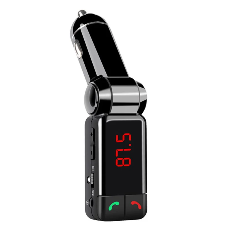 Bluetooth FM transmiter MP3 i USB auto punjač 12/24V – Amio 04650