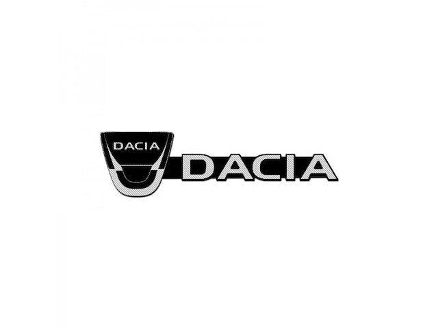3D stiker za auto zvučnike - DACIA