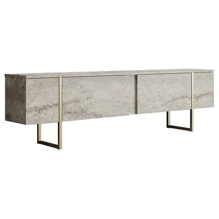 ASIR GROUP Luxe Travertine Gold TV komoda