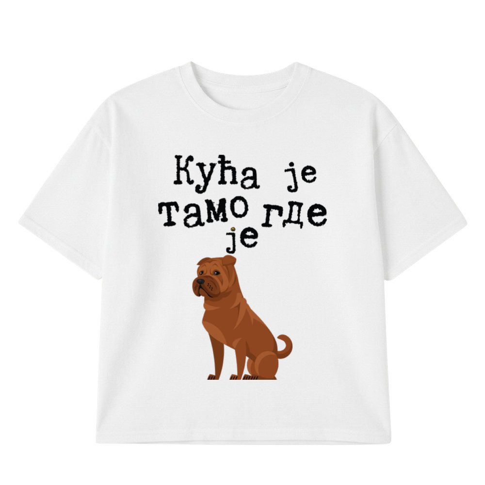 Kuća je tamo gde je shar pei