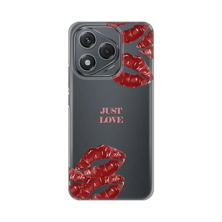 Zastitna ultra tanka (skin) maska / futrola PRINT - Huawei Honor 400 Lite Just Love Pink