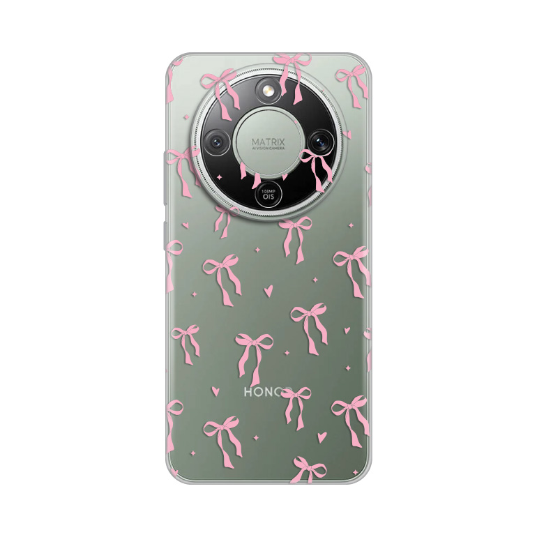 Zastitna ultra tanka (skin) maska / futrola PRINT - Huawei Honor Magic 8 Lite Cute Bow