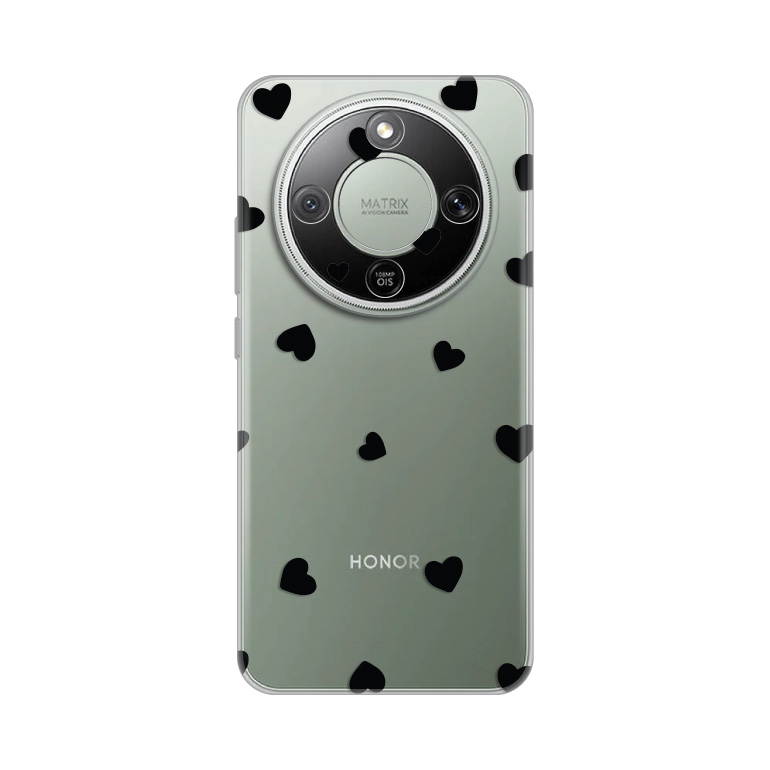 Zastitna ultra tanka (skin) maska / futrola PRINT - Huawei Honor Magic 8 Lite Hearts