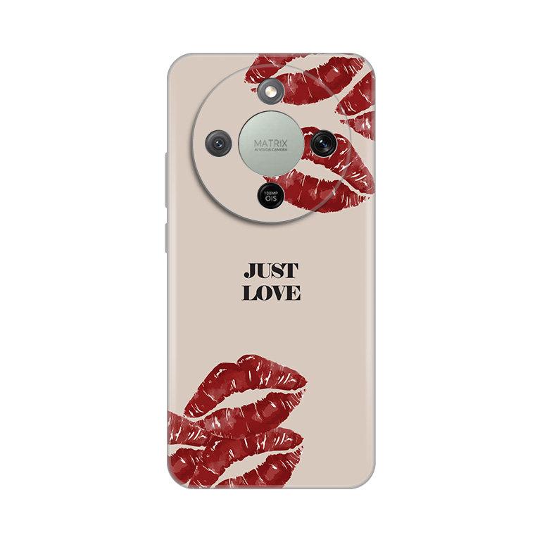 Zastitna ultra tanka (skin) maska / futrola PRINT - Huawei Honor Magic 8 Lite Just Love
