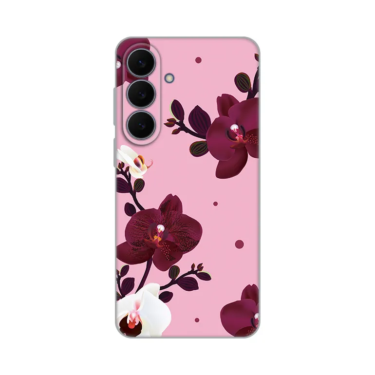 Maska Silikonska Print Skin za Samsung S731B Galaxy S25 Fe Pink Orchid