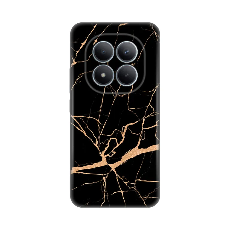 Maska Silikonska Print za Xiaomi Redmi Note 15 Pro Plus 5G All Black