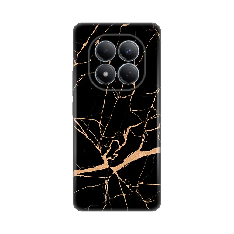 Maska Silikonska Print za Xiaomi Redmi Note 15 Pro 4G All Black