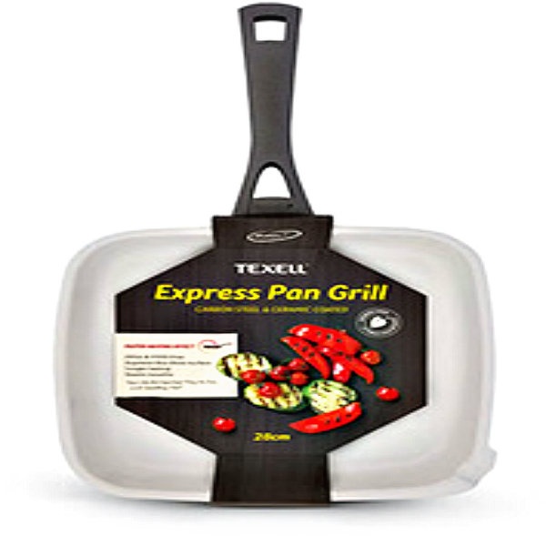 TEXELL Express pan tiganj keramički od karbon čelika grill TPCS-G28