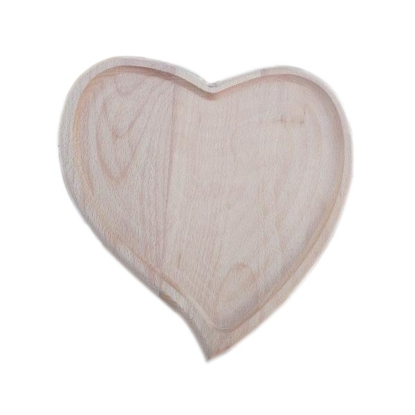 Poslužavnik srce 250x260x20mm bukva Wood Holz 870wh