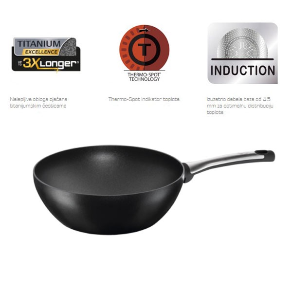 Wok Tiganj Talent Pro Tefal C62119